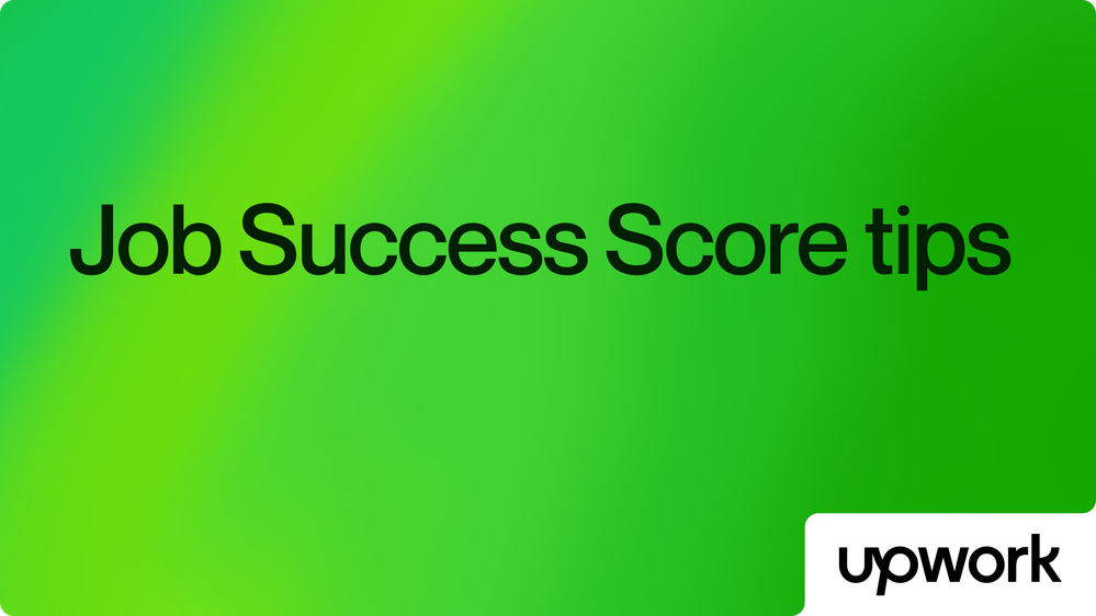 Coaching Tips: Job Success Score – Upwork Customer Service & Support ...